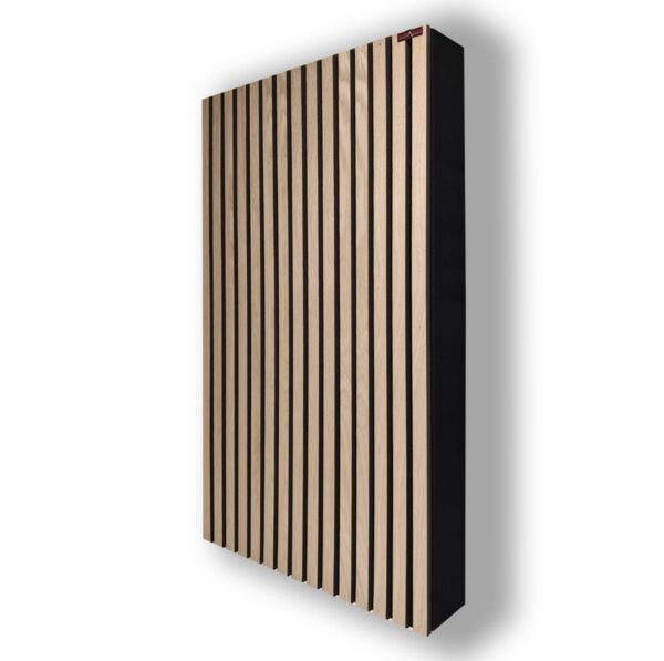 Akusztikai panel fa lamellás előlappal 100x58,5x8-13cm - Perfect Acoustic