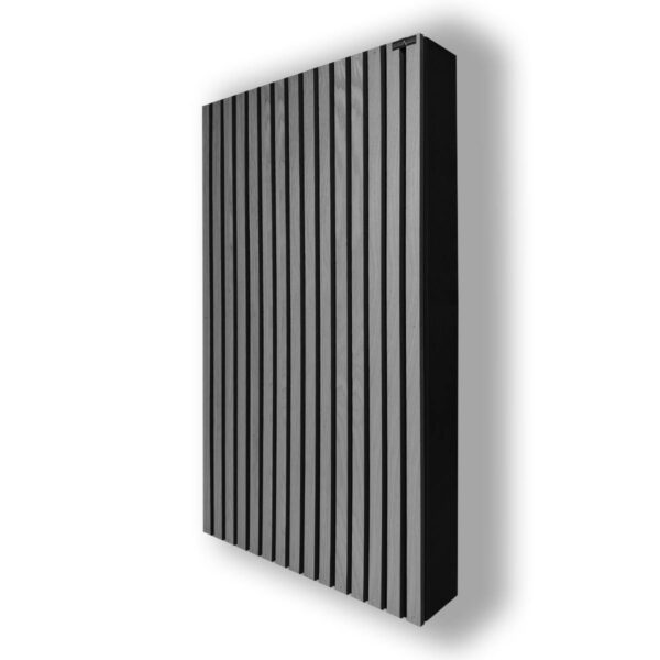 Akusztikai panel fa lamellás előlappal 100x58,5x8-13cm - Perfect Acoustic